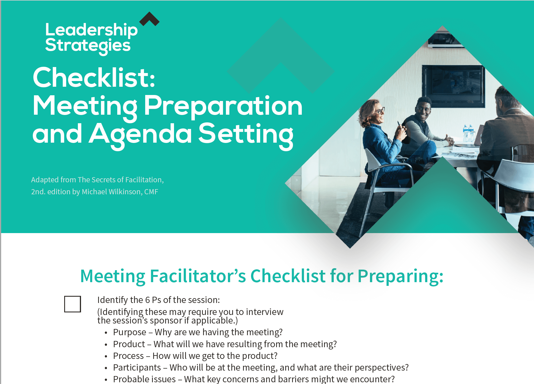 Streamline Your Meetings with a Meeting Agenda Checklist